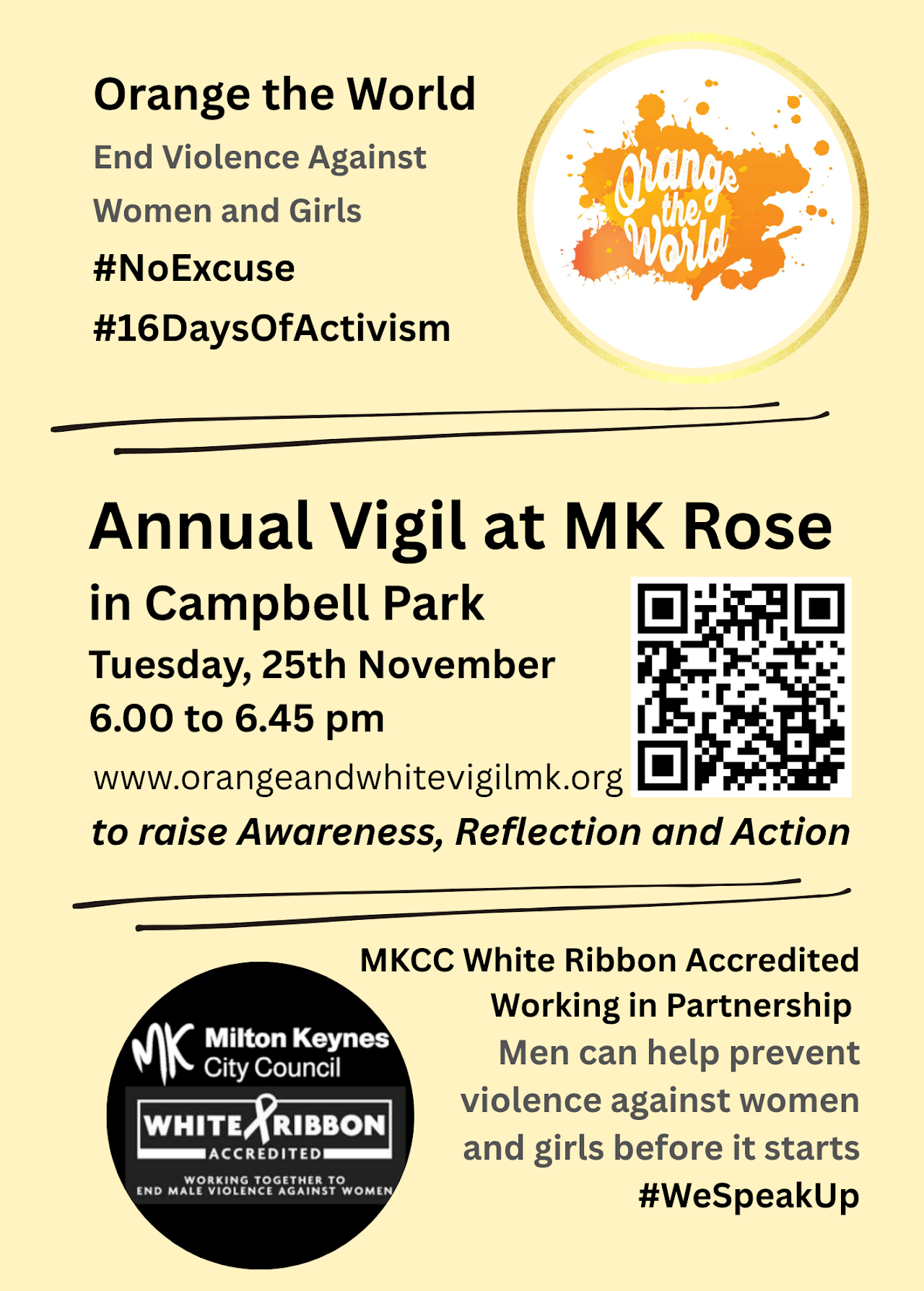 White Ribbon Day Milton Keynes - Visit Milton Keynes